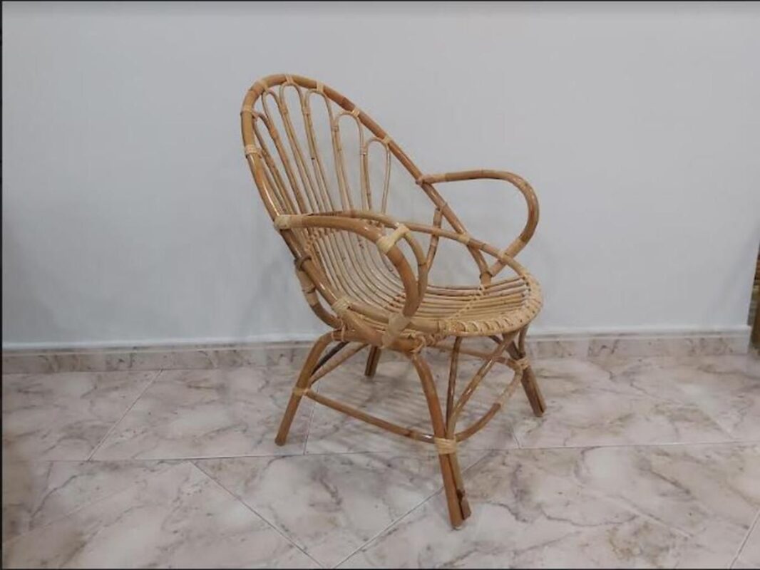SILLON DE BAMBU PERA - Muebles Bambús